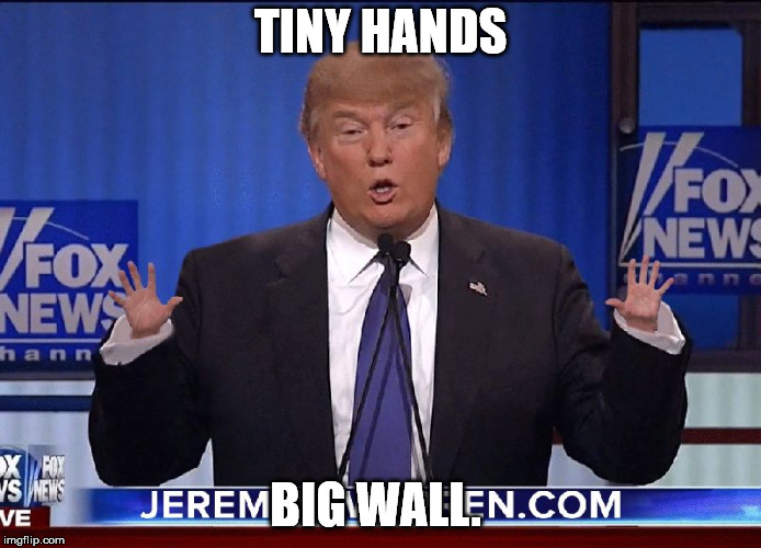 Tiny Hands Trump - Imgflip