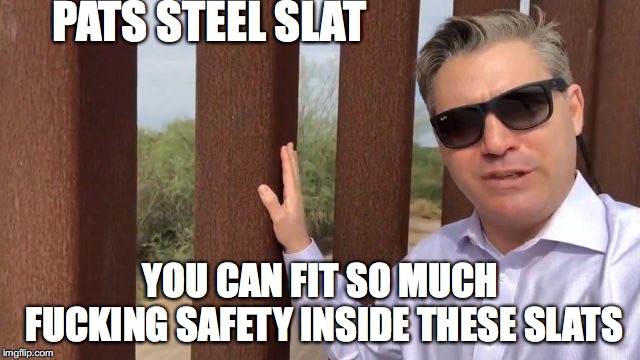 acosta steel slat safety - Imgflip