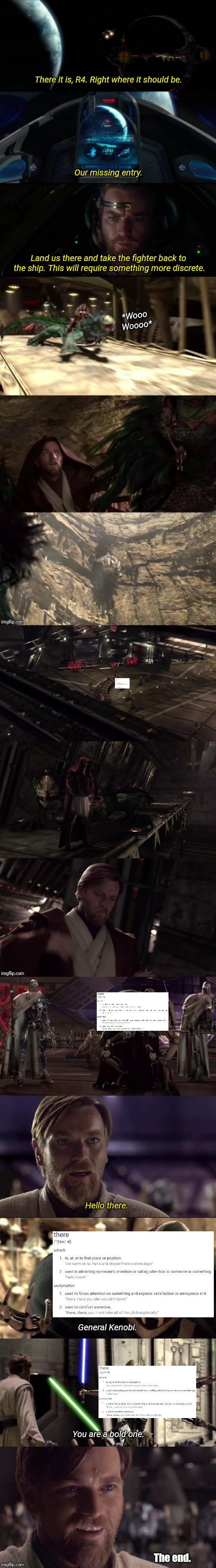 Meme Saga, Episode VI: Return of the Bold One : r/PrequelMemes