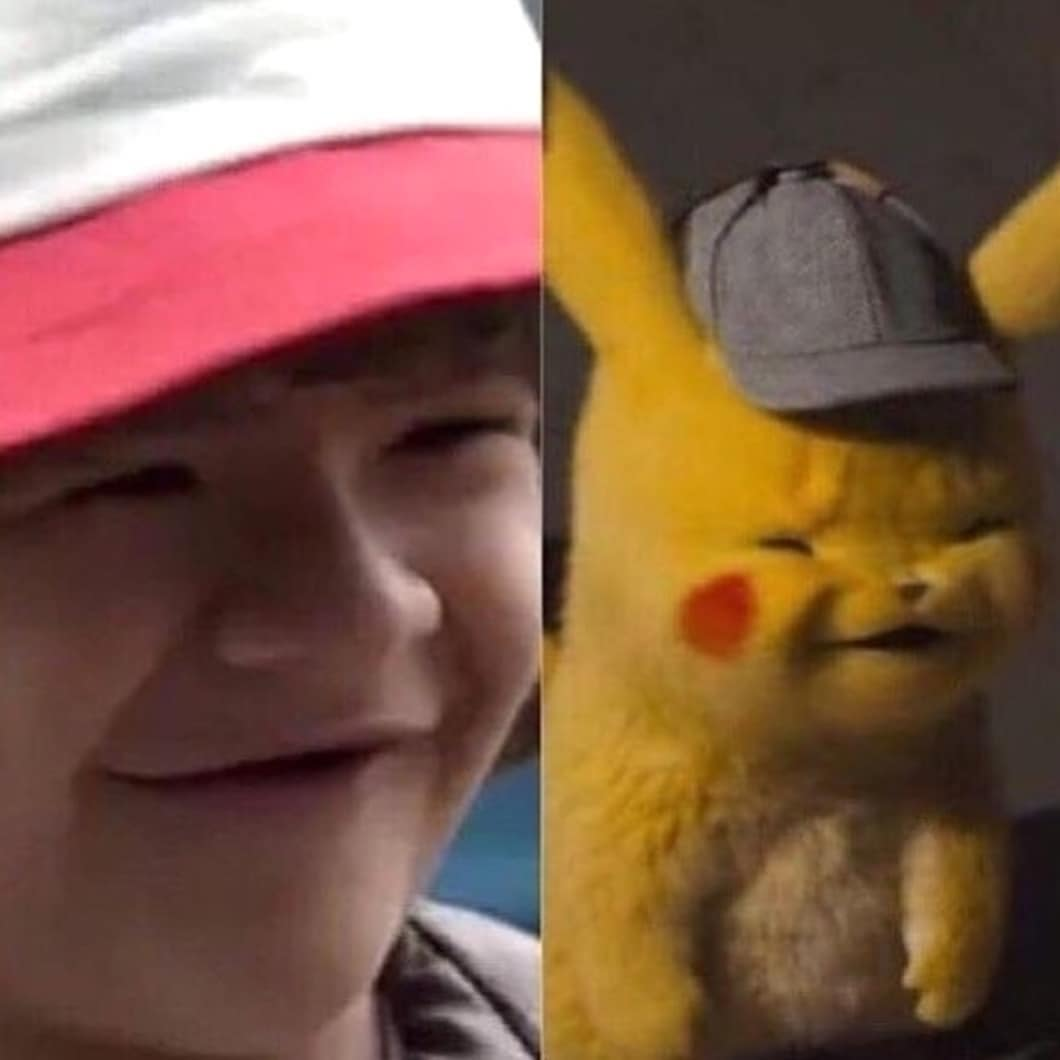 Pika Dustin Blank Template - Imgflip