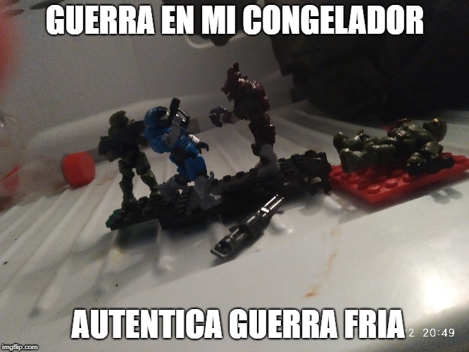 Guerra en mi congelador - Imgflip