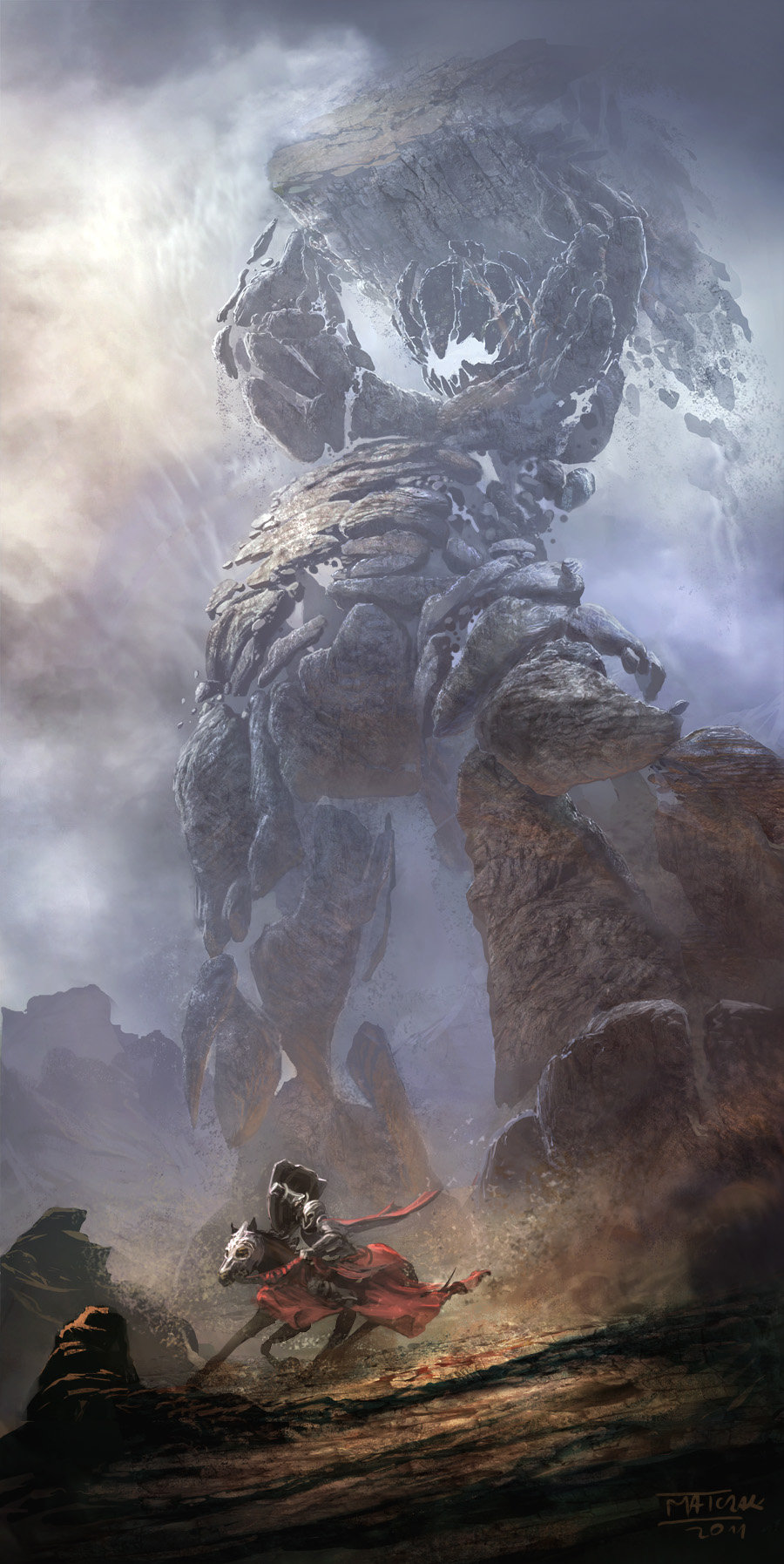Giant Monster Meme Template