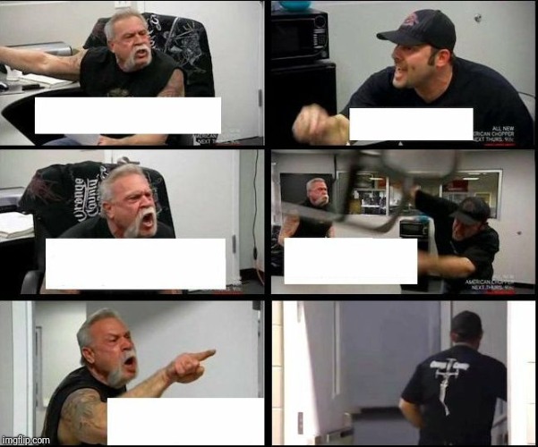 Arguing Meme Template