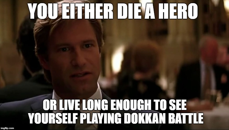 You either die a hero - Imgflip