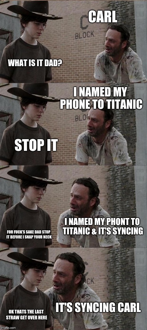 Rick and Carl Long Meme - Imgflip