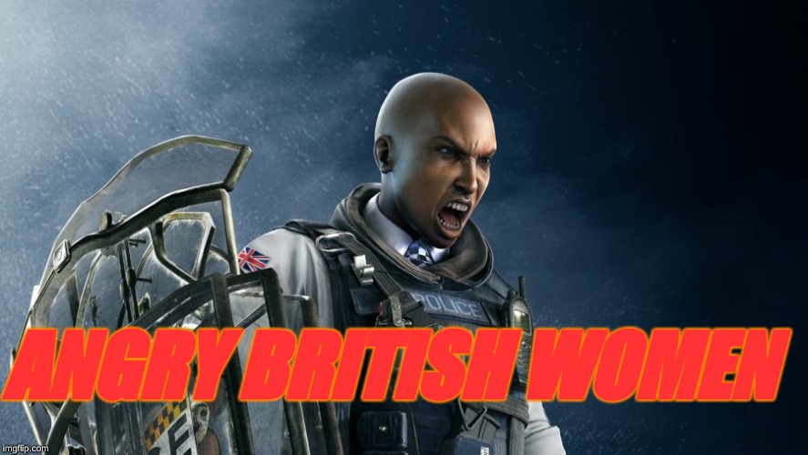 ANGRY BRITISH COP! - Imgflip
