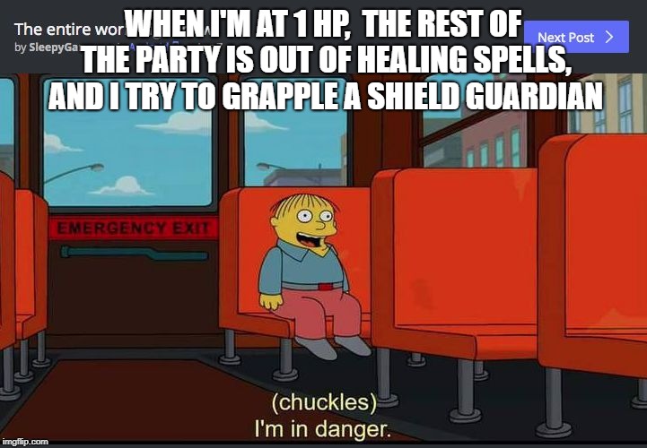 Chuckles Im In Danger - Imgflip