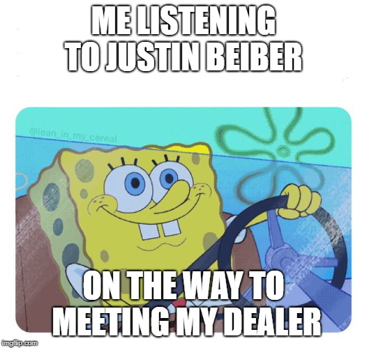 Spongebob driving - Imgflip