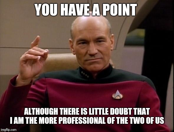 What a trekky situation, and no doubt ;-) - Imgflip