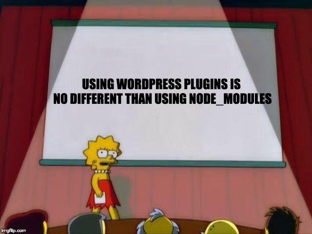 My response when people hate on WordPress devs - Imgflip