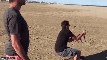 Relaxing day flying a 'GUY' at the beach. - Imgflip