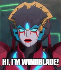 Image tagged in windblade - Imgflip