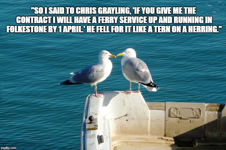 The Post-Brexit Ferry Service - Imgflip