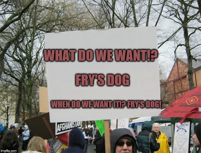 Blank protest sign - Imgflip