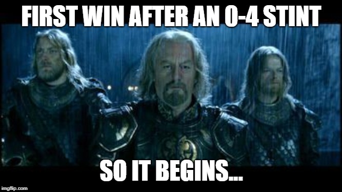 The time of the losing is over... - Imgflip