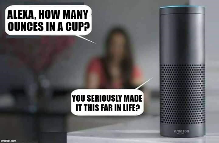 Alexa judges you every single day - Imgflip