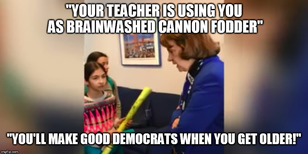 Diane Feinstein Hates Kids - Imgflip