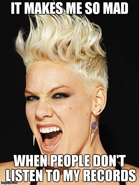 Image tagged in screaming pink - Imgflip