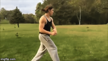 tricking spinning kick - Imgflip