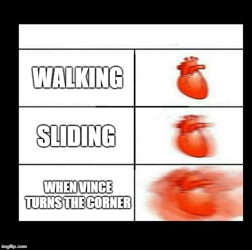 heart beating faster - Imgflip