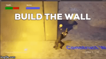 Build the Wall Game GIF - Imgflip