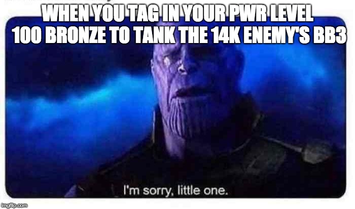 Thanos Little One - Imgflip