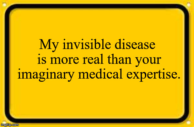 Blank Yellow Sign Meme - Imgflip