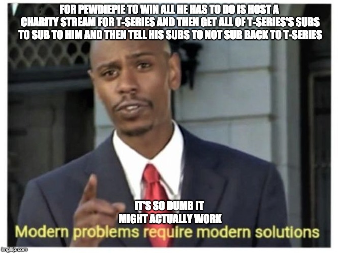 Modern problems require modern solutions - Imgflip
