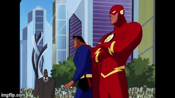 Superman Races The Flash - Imgflip