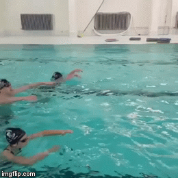 This Is How You Get Out Of A Pool - Imgflip