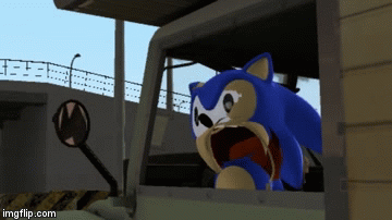 sonic scream - Imgflip