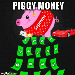 piggy money - Imgflip