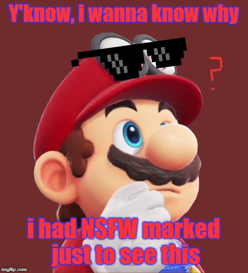 Mario Rude Finger SMG4 - Imgflip