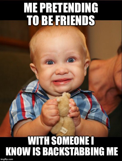 fake smile - Imgflip