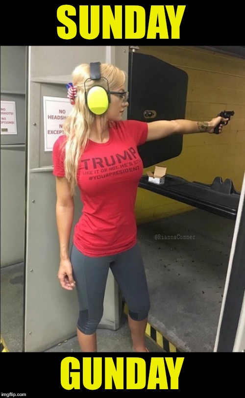 Thank God she’s on our side! God bless America :) - Imgflip