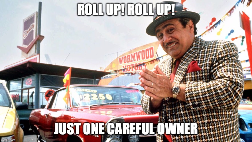 Used Car Salesman - Imgflip