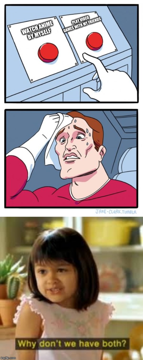 Image tagged in memes,two buttons - Imgflip