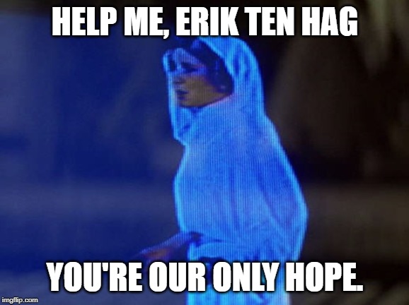 Help Me Obi-Wan, You're our only hope. - Imgflip