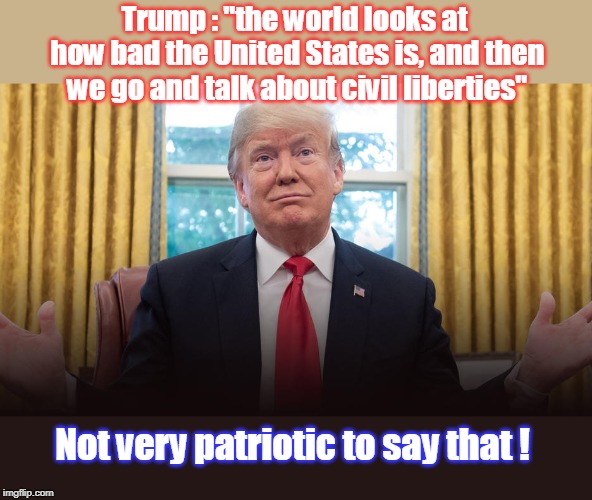 Trump response to Turkey's president's crackdown - Imgflip
