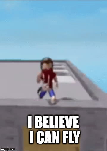 He can't fly - Imgflip