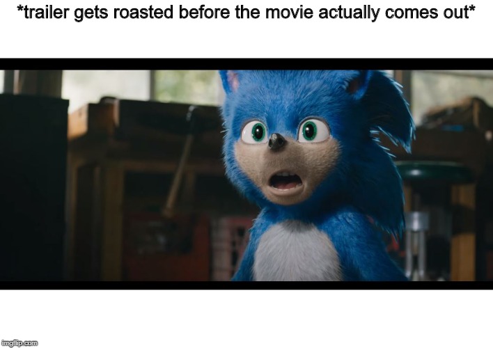 surprised sonic - Imgflip