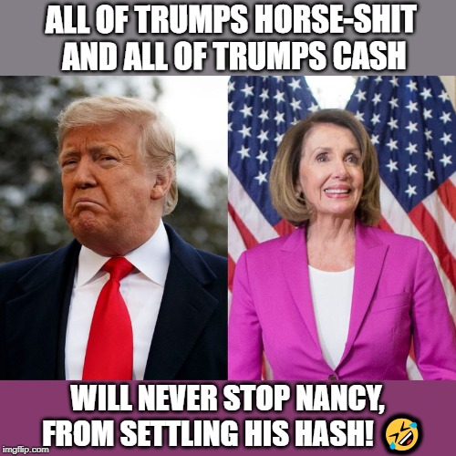 Donald Vs. Nancy - Imgflip