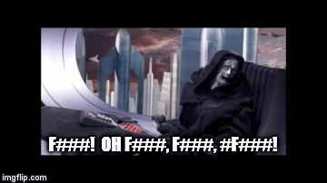 Papa Palpatine's angry - Imgflip