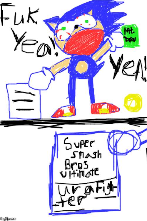 Sonic looses his sh*t - Imgflip