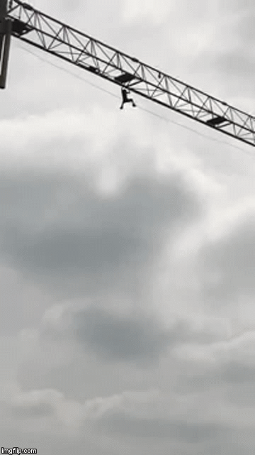 Crane climbing goes wrong - GRAPHIC > General Discussion > AR15.COM