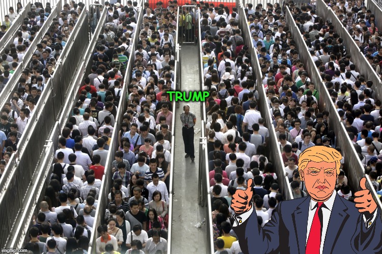 Too many people - Imgflip