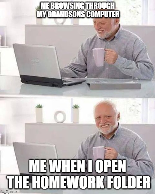 Hide the Pain Harold Meme - Imgflip