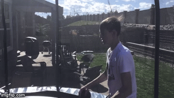 Boy Fails Front-Flip - Imgflip