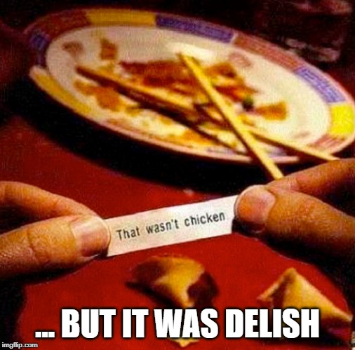 Care For Some Carlic Beep? Or Maybe Chicken 65? - Imgflip