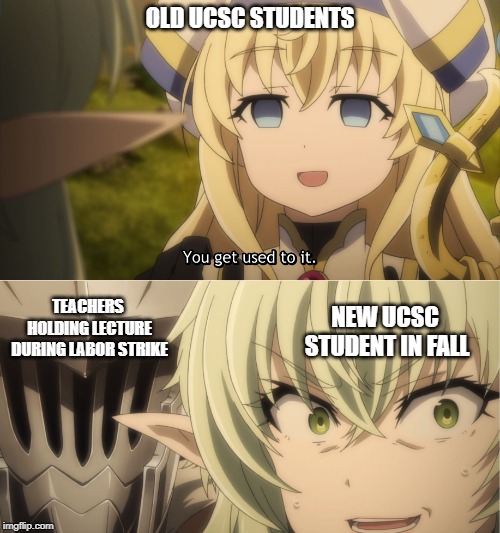 After the last couple of quarters, I feel like this is going to become ...